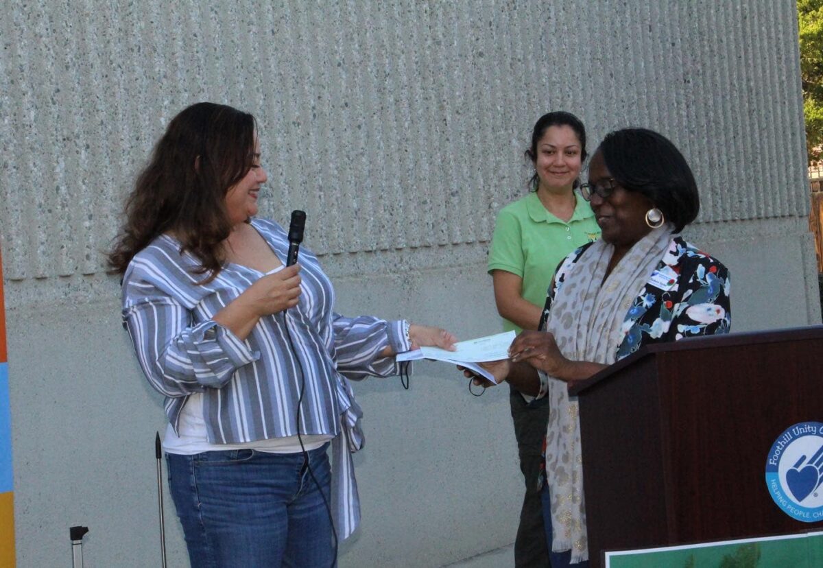 Foothill Unity Center is awarded the title of Nutritious Food Pantry by ...